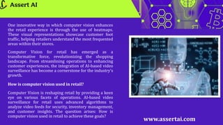 Computer Vision for Retail Enhancing Shopping Experiences with AI-Based ...