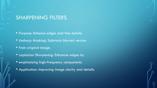 Computer vision (Image Processing) - Sobel Prewitt Gabor Gaussian Laplacian Noise removal ...