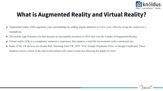 Computer Vision In Augmented Reality | PDF