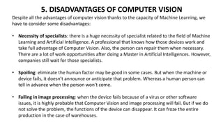 Computer vision ppt | PPTX