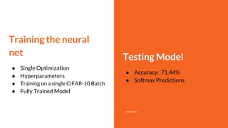 Image classification using CNN | PPTX