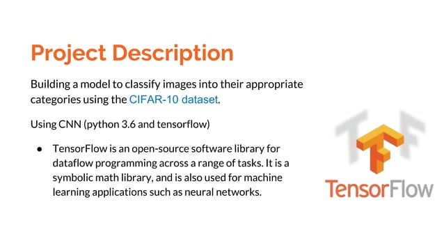 Image classification using CNN | PPTX