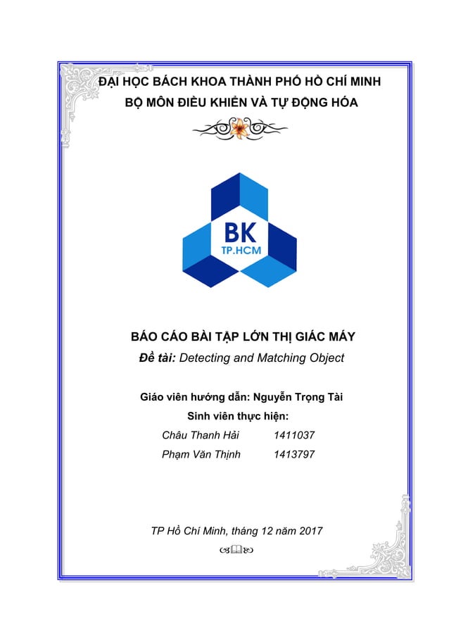 Computer Vision Report | PDF