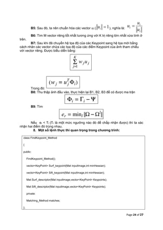 Computer Vision Report | PDF