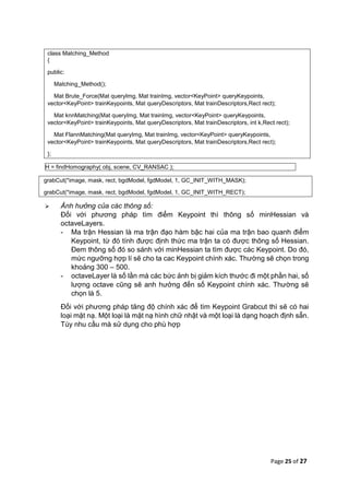 Computer Vision Report | PDF