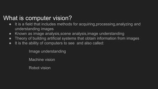Computer vision suprim regmi | PPT