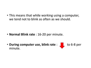 Computer vision syndrome | PDF