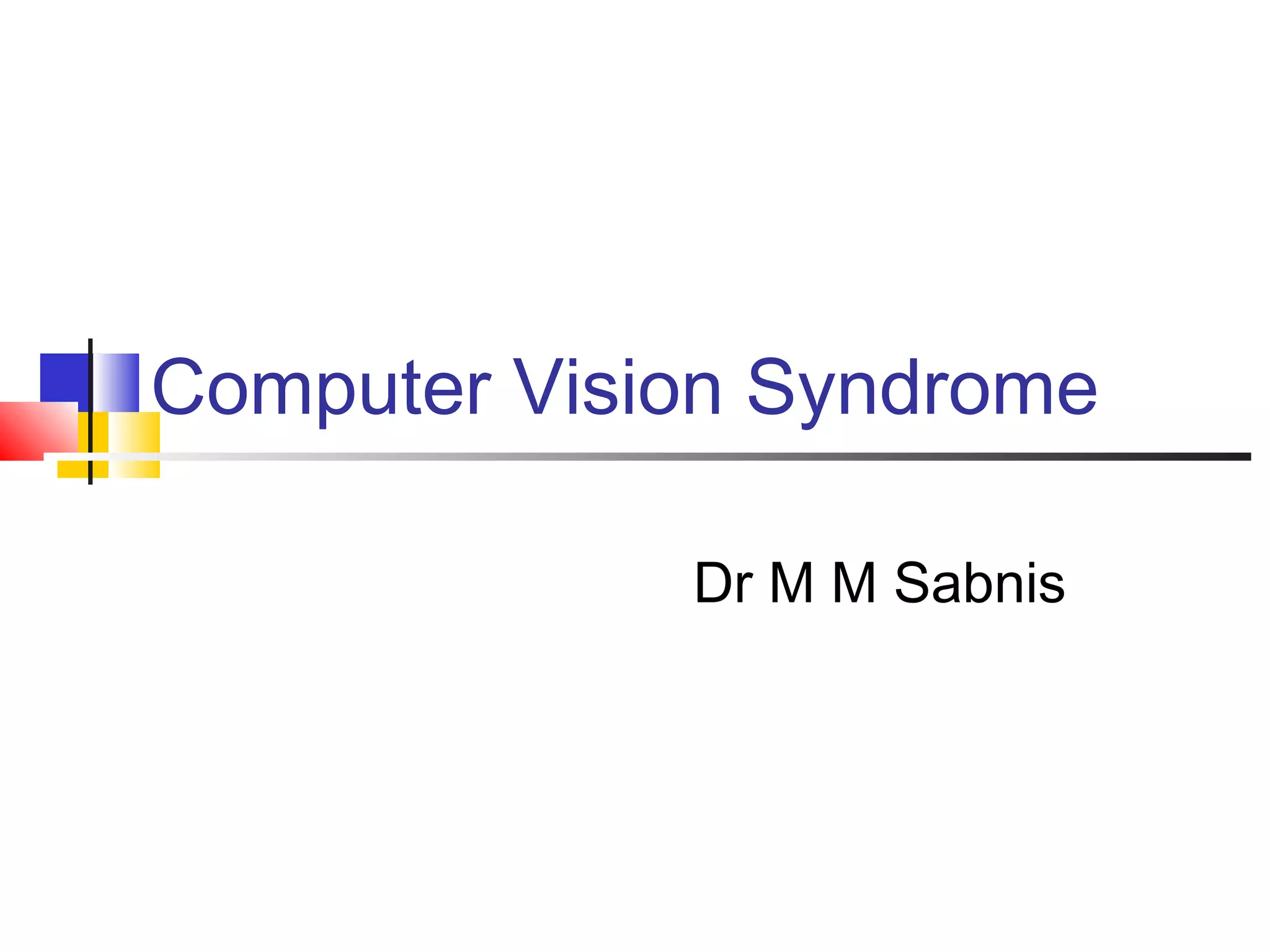 Relieve Computer Eye Strain in 10 Steps | PPT