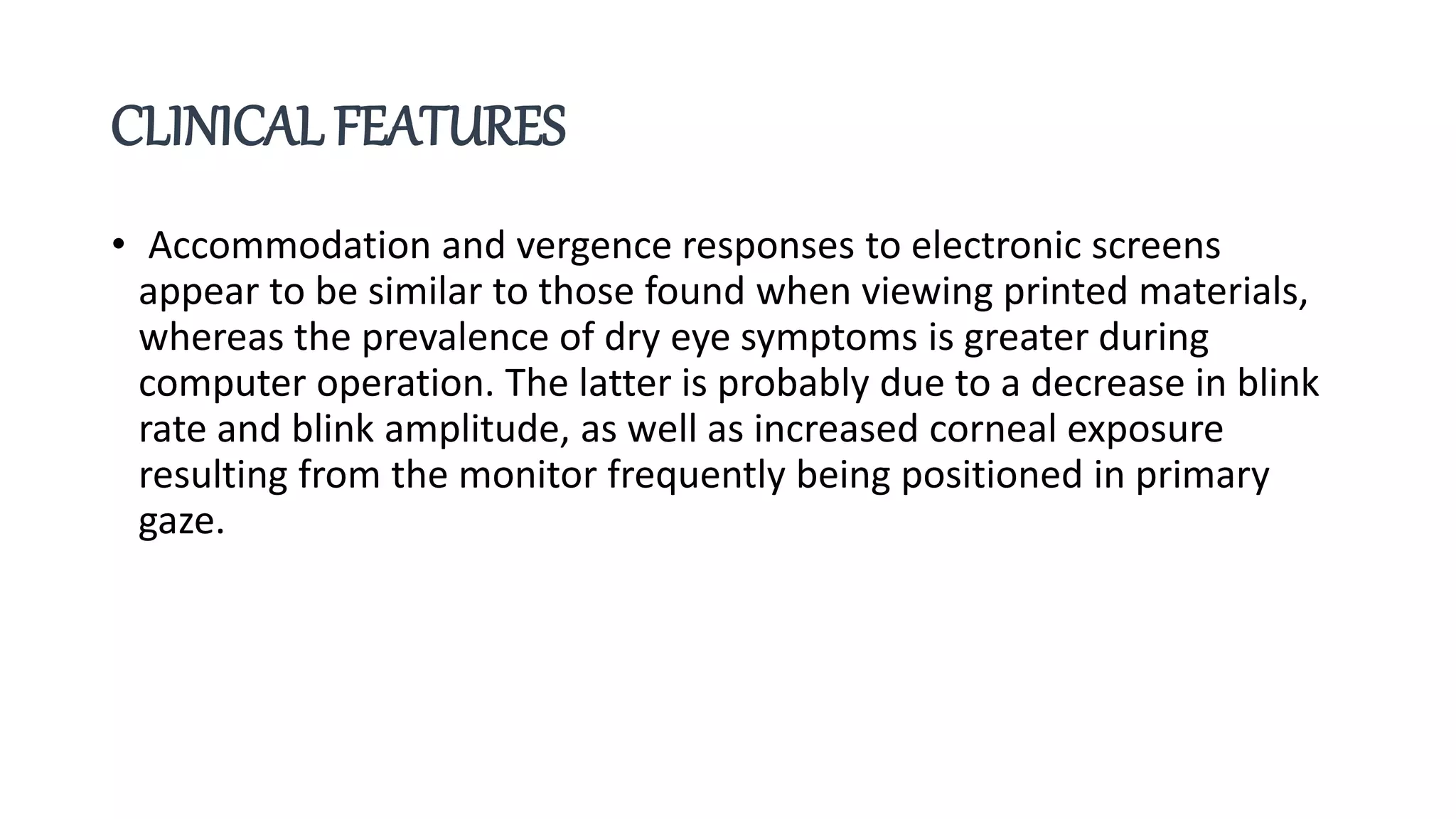 Computer vision syndrome | PPTX