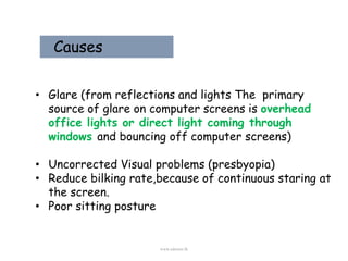 Computer vision syndrome | PPTX