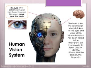 Computer vision and Open CV | PPT