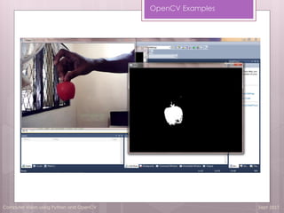 Computer vision and Open CV | PPT