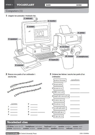 Computer vocabulary | PDF