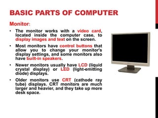 Computer workshop lecture 1 by Mohsin Rajpoot | PPTX