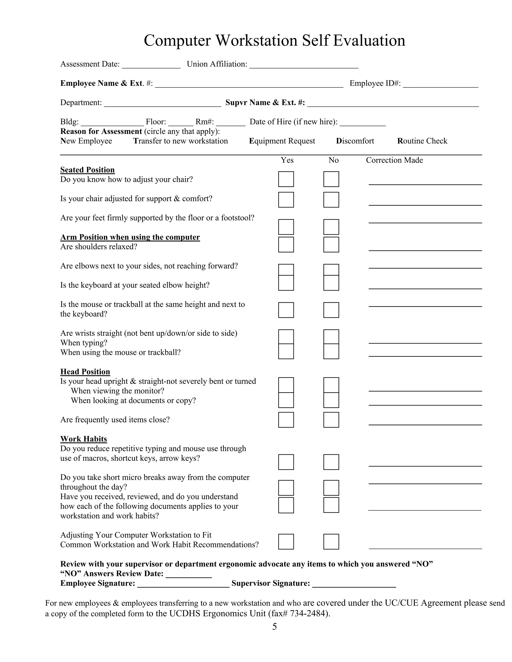 Computer Workstation Ergonomics | PDF | Computer Peripherals | Computing