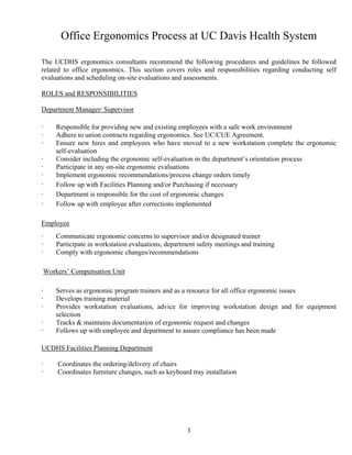 Computer Workstation Ergonomics | PDF