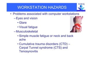 Computer workstation safety | PDF