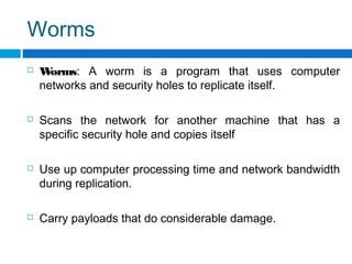 Computer Worms | PPT