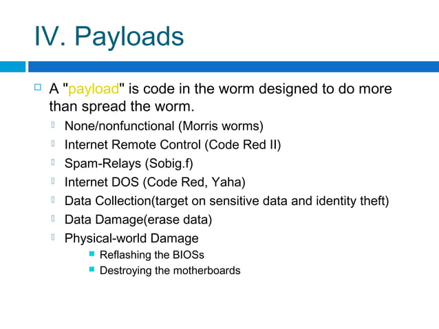 Computer Worms | PPT