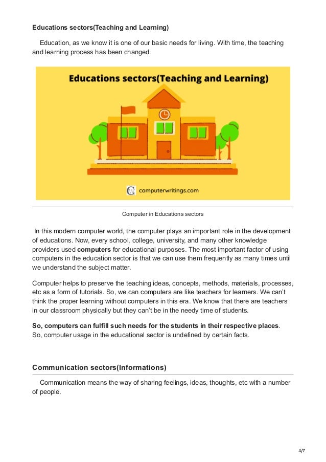 Impact of computer usage on human life | computerwritings.com