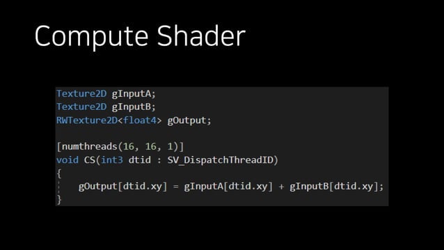 Compute shader | PPT