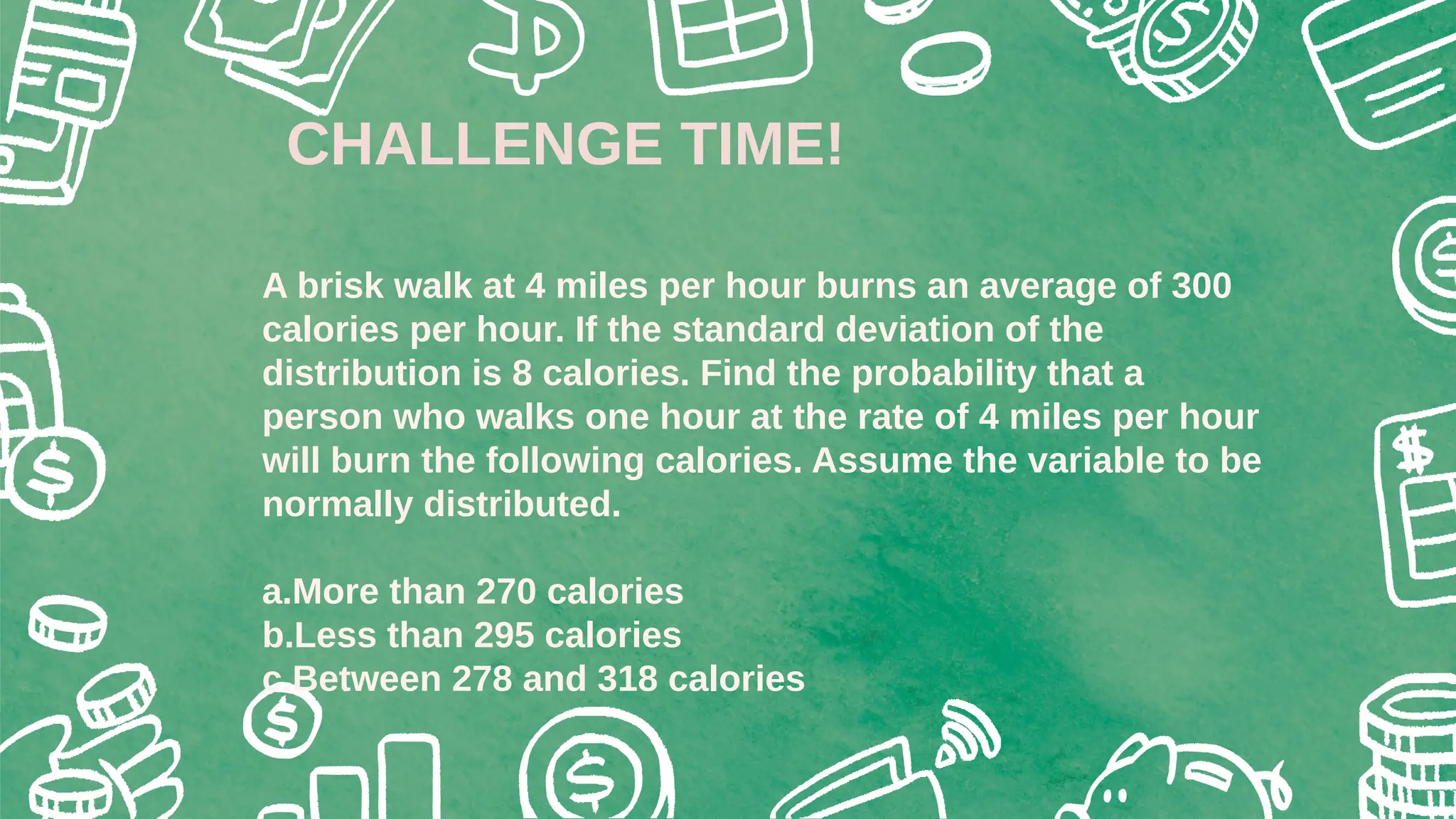 Computes probabilities and percentiles using the standard normal table ...