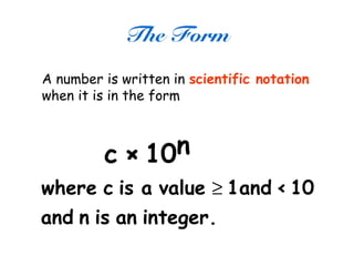 Compute with scientific notation | PPT