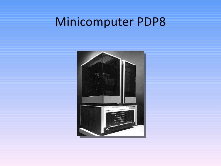 Minicomputer PDP8