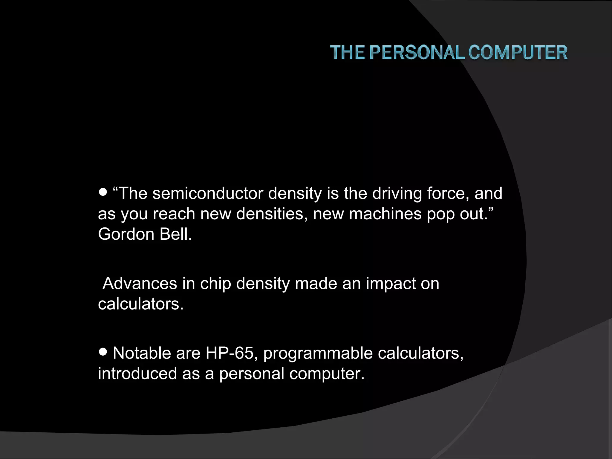 Computing History Part2 | PPT | Computing | Technology & Computing