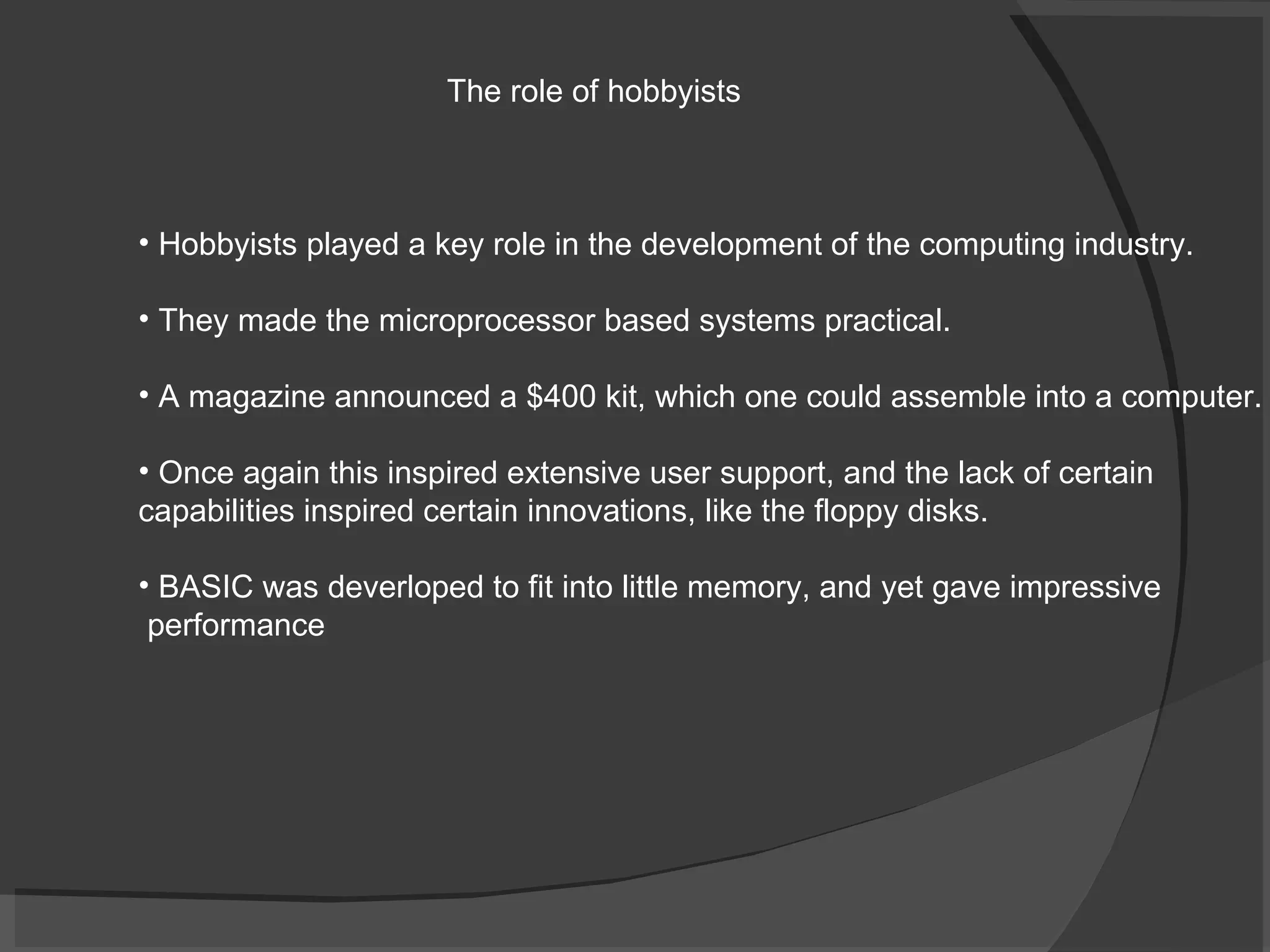 Computing History Part2 | PPT | Computing | Technology & Computing