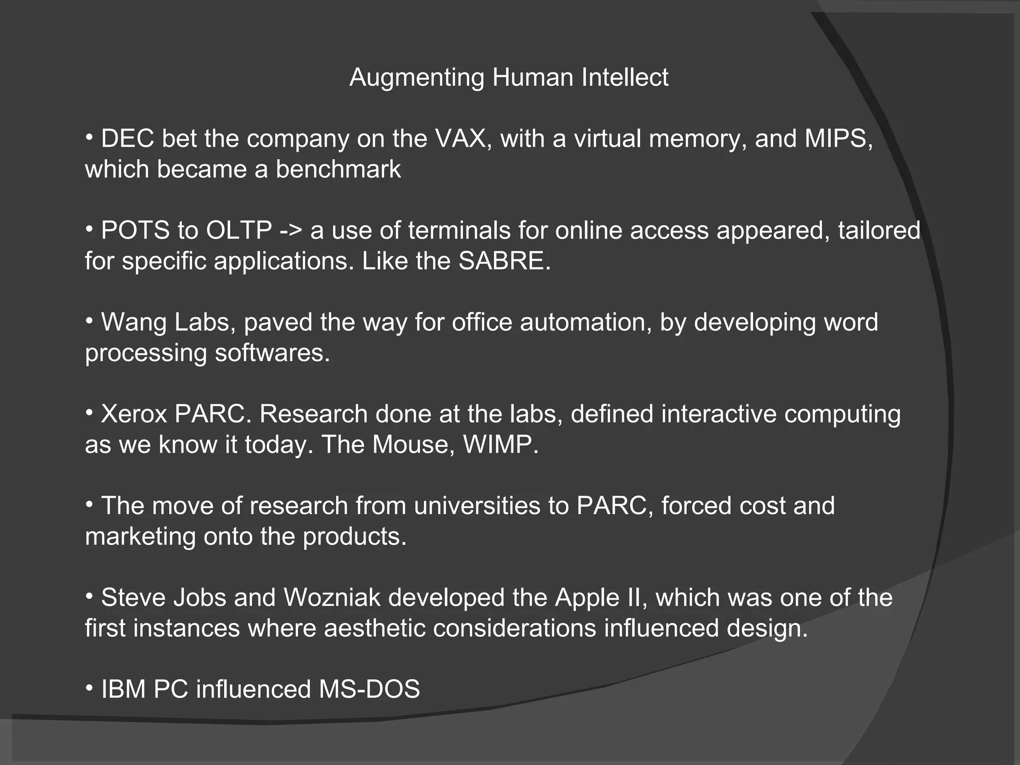 Computing History Part2 | PPT | Computing | Technology & Computing
