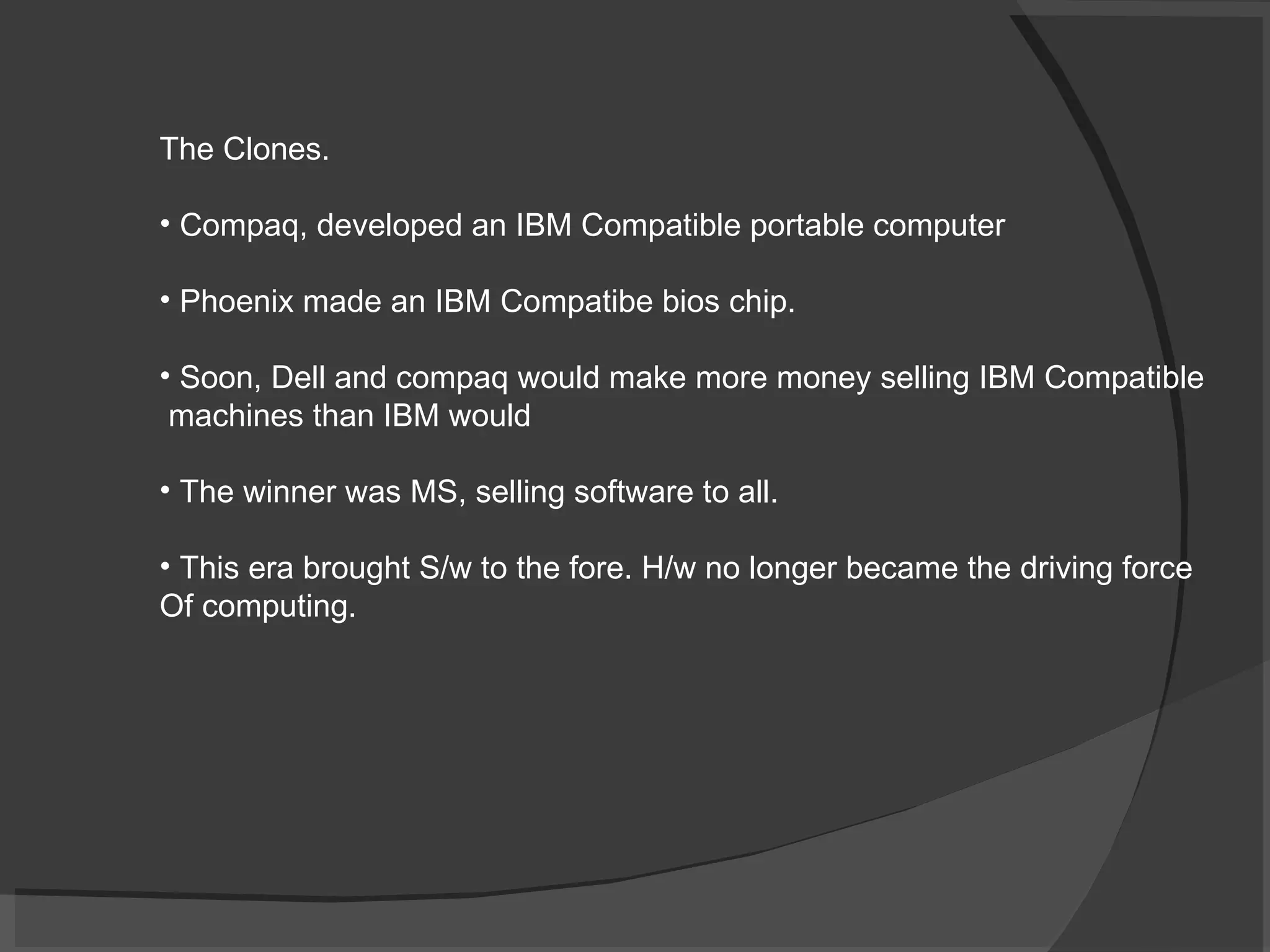 Computing History Part2 | PPT | Computing | Technology & Computing