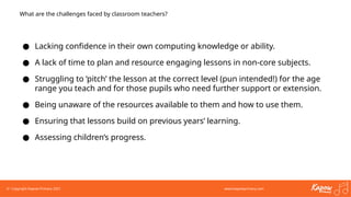 Computing Presentation using Kapow in Primary | PPTX