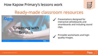 Computing Presentation using Kapow in Primary | PPTX