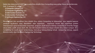 Computing 1 tentang pembelajaran informatika | PPTX