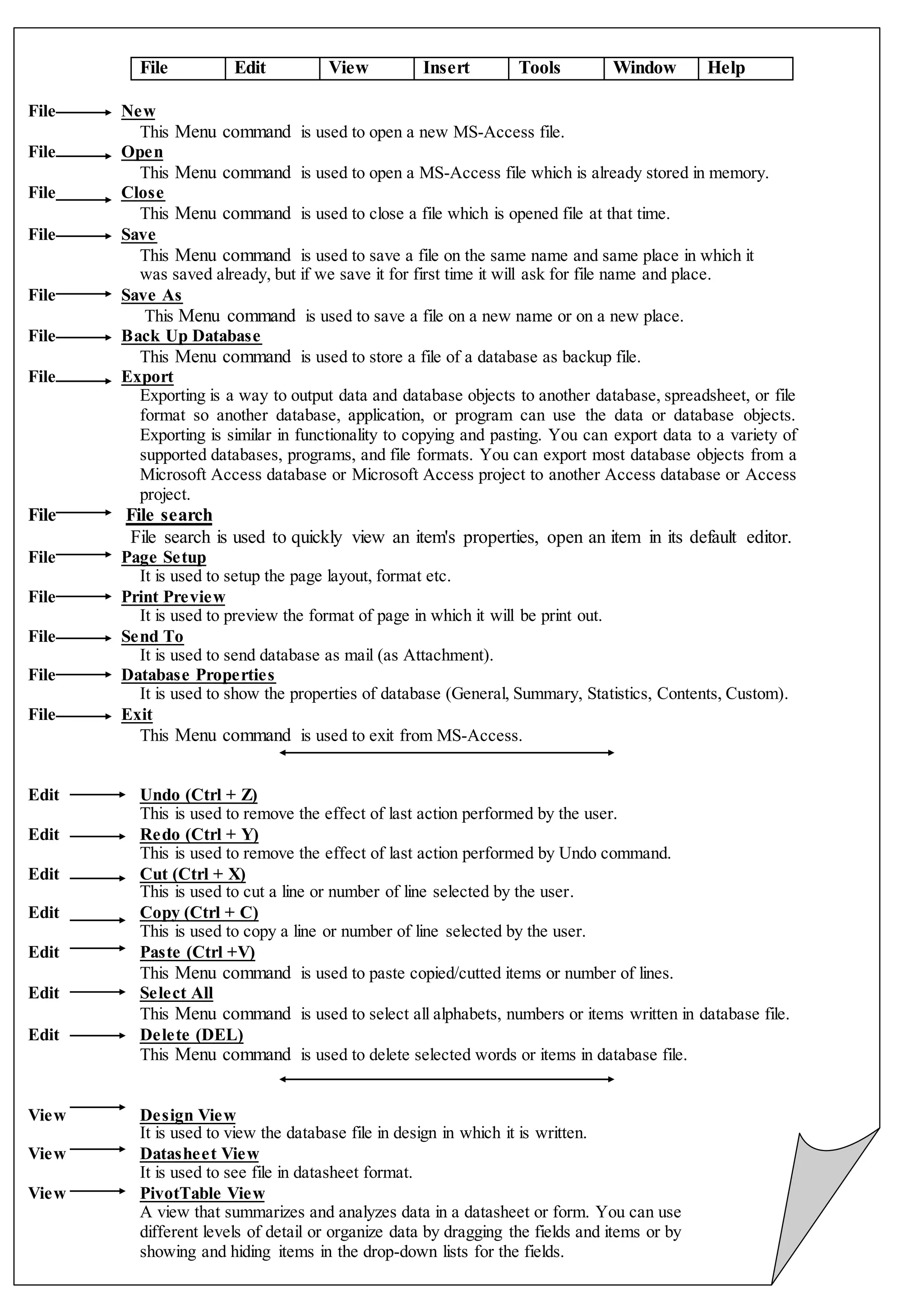 Computing assignment 02 ms access (bilal maqbool 10) se-i | DOCX
