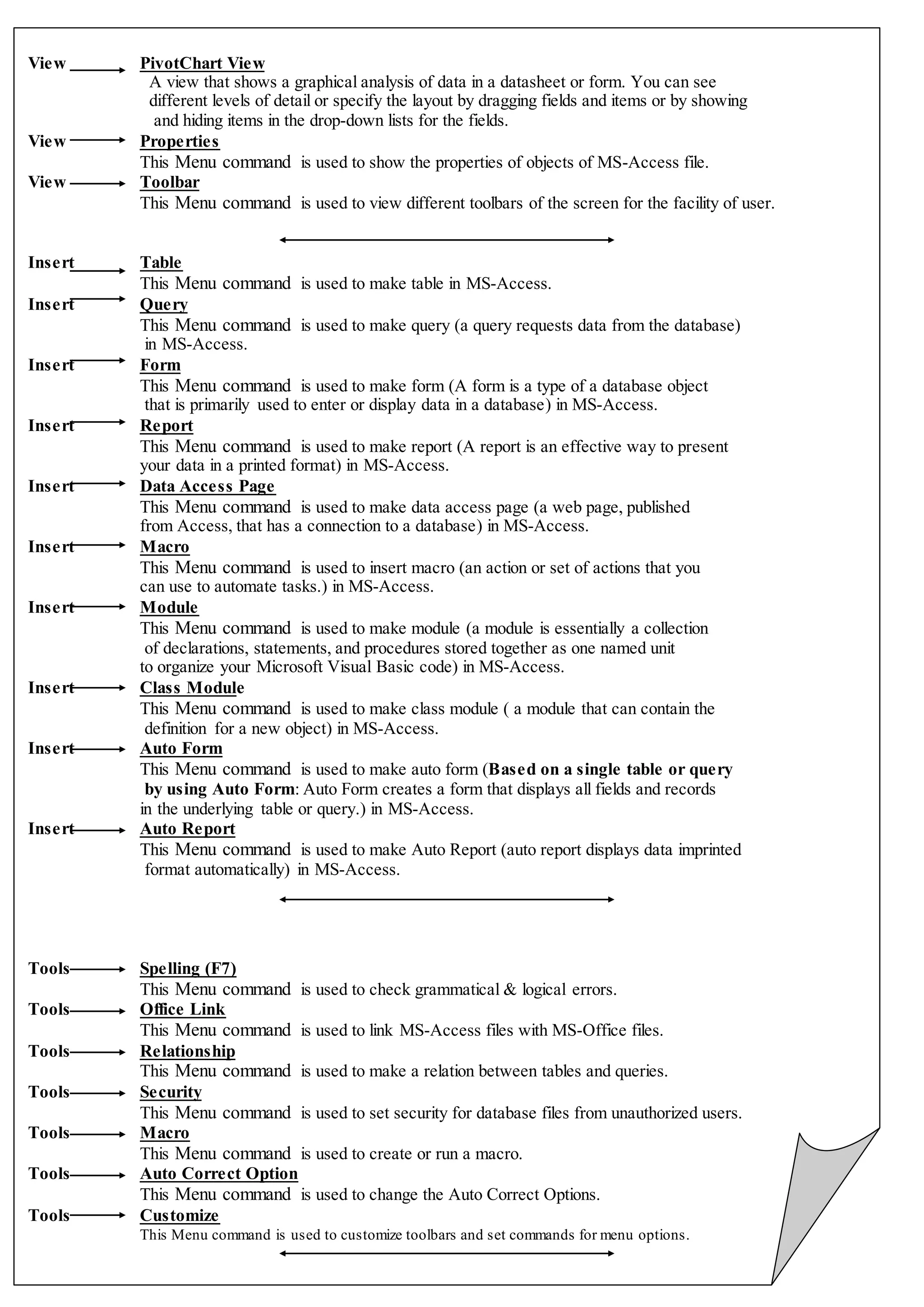 Computing assignment 02 ms access (bilal maqbool 10) se-i | DOCX