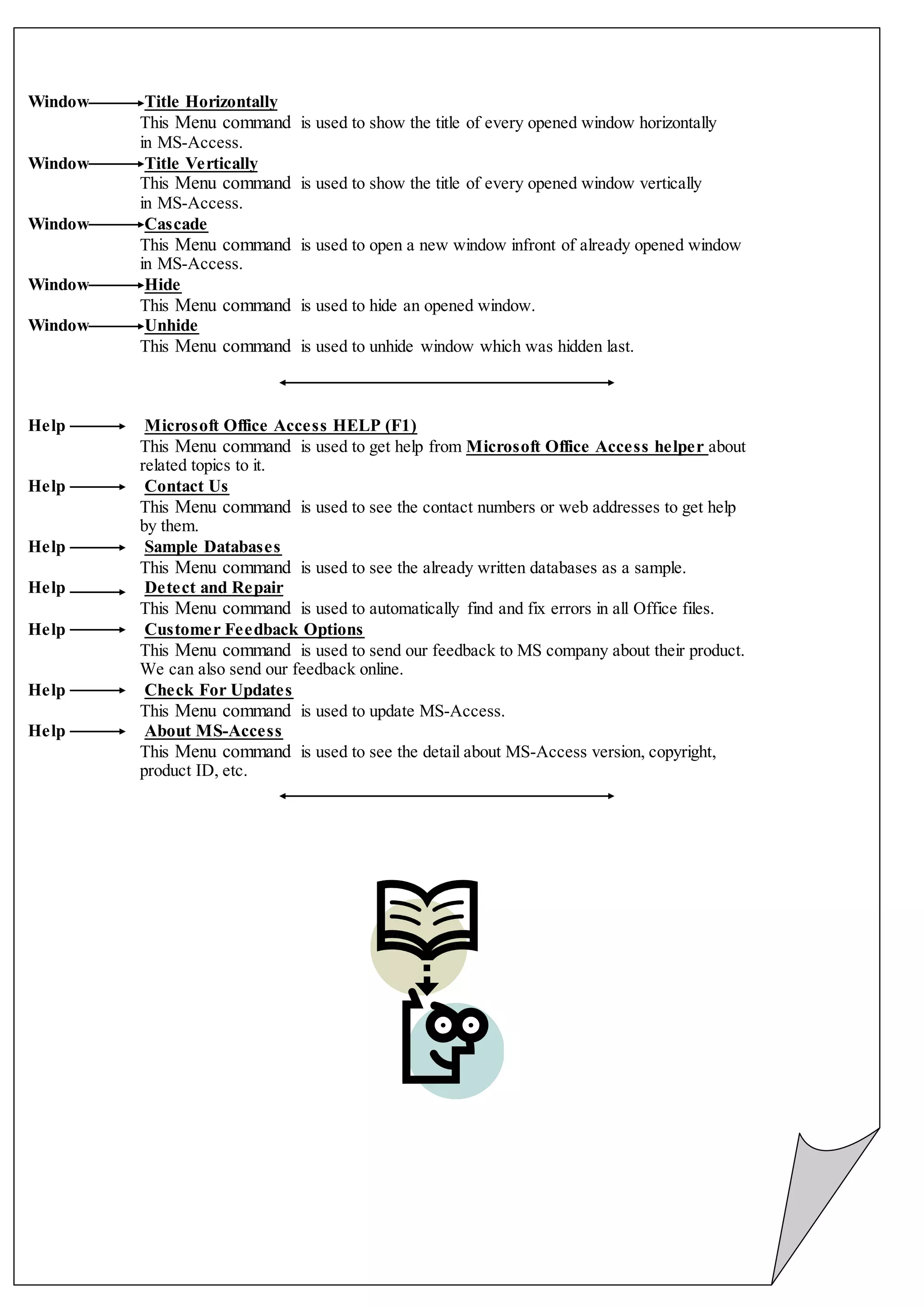 Computing assignment 02 ms access (bilal maqbool 10) se-i | PDF
