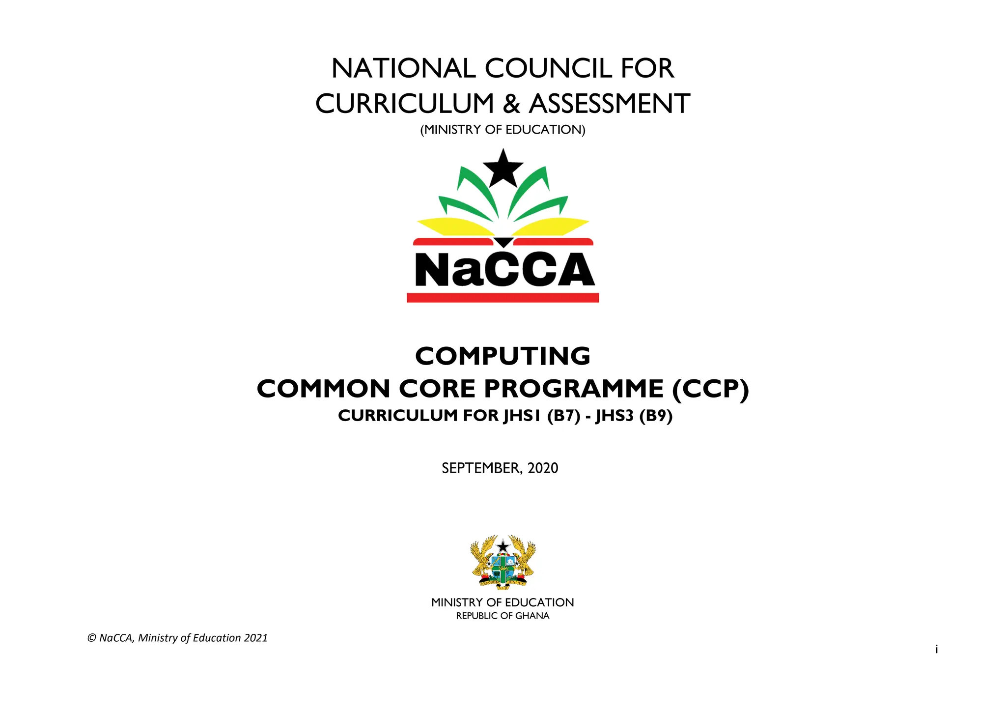 COMPUTING CURRICULUM.pdf proposed by nacca | PDF