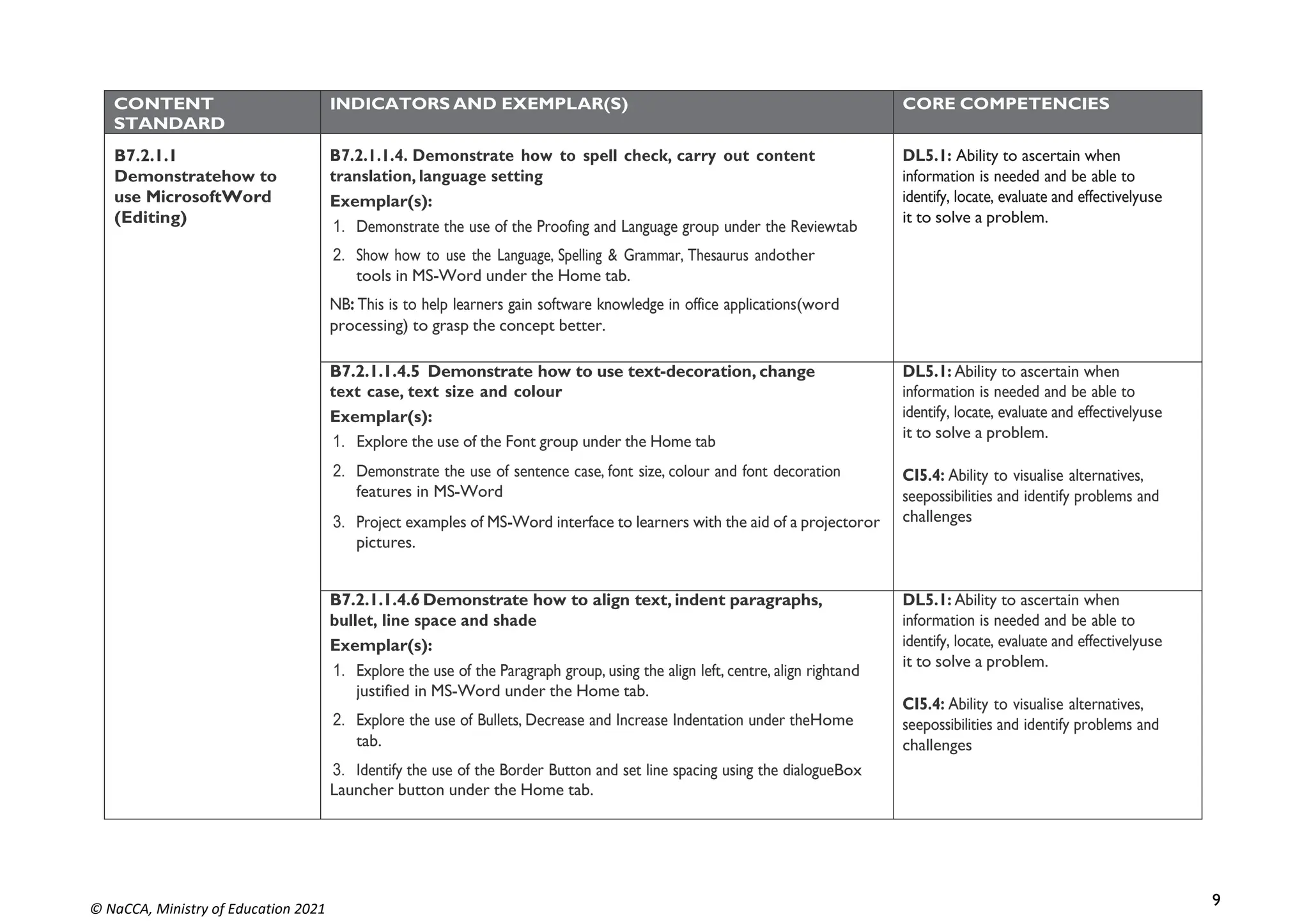 Computing Curriculum Pdf Proposed By Nacca Pdf Education Industry Industries