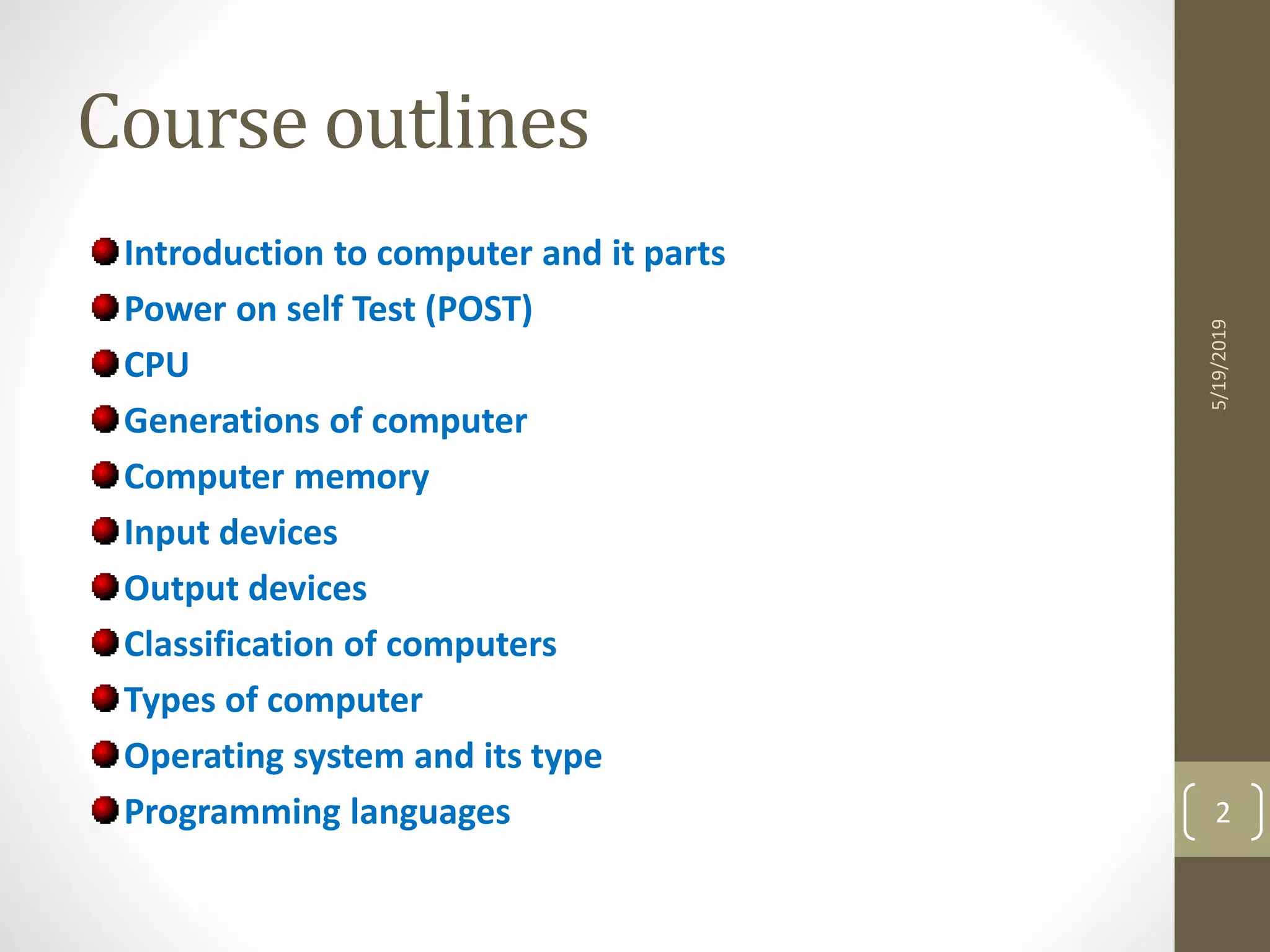 Computing fundamental 1 | PPT