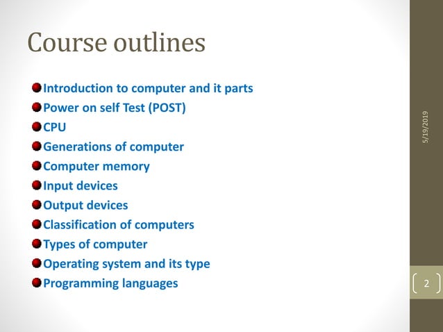 Computing fundamental 1 | PPT