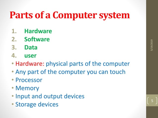 Computing fundamental 1 | PPT