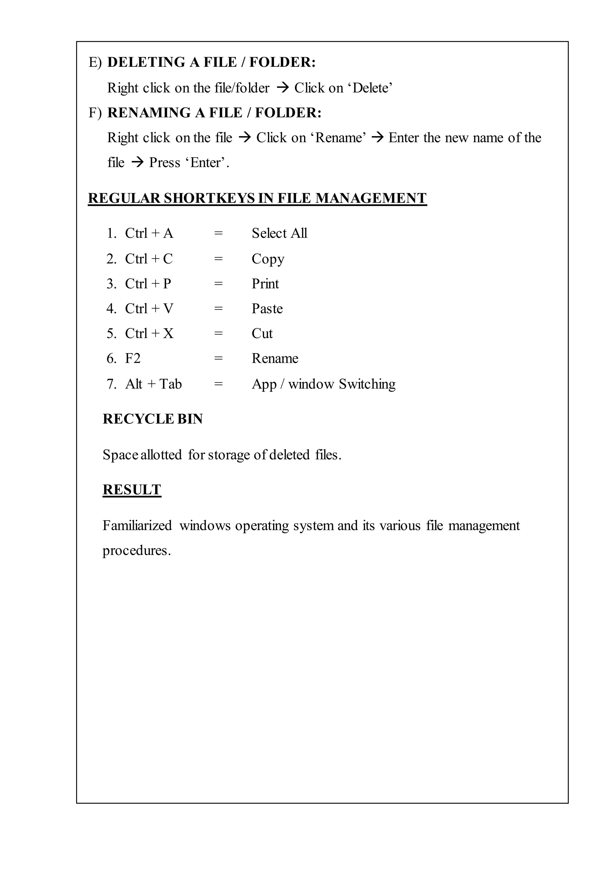 Computing fundamentals lab record - Polytechnics | DOCX