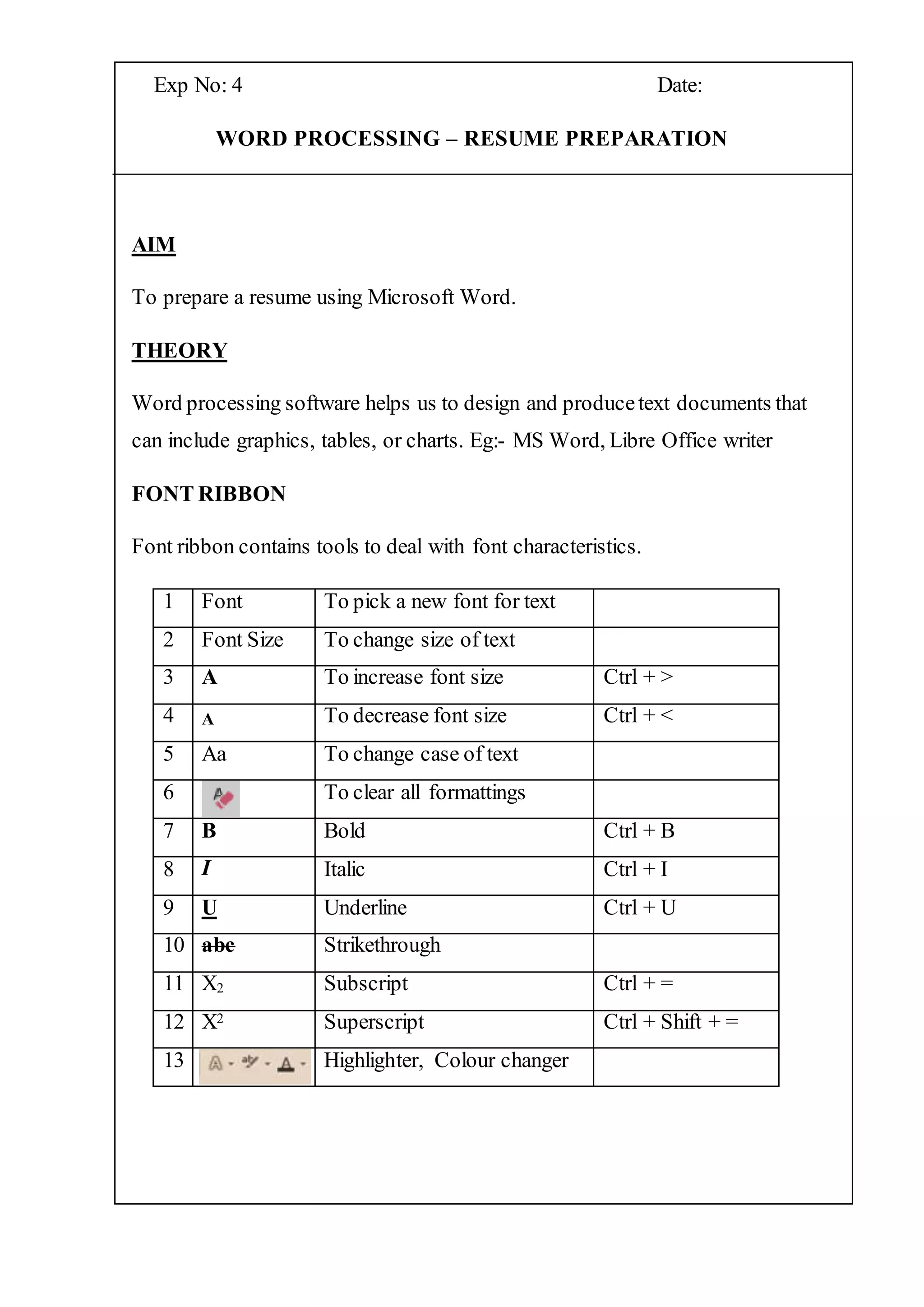 Computing fundamentals lab record - Polytechnics | DOCX