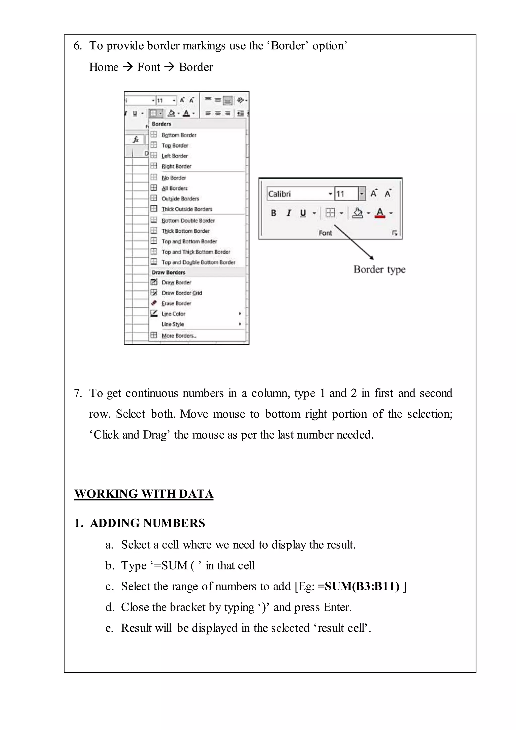 Computing fundamentals lab record - Polytechnics | DOCX