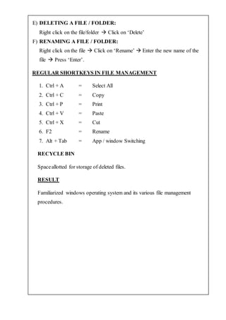 Computing fundamentals lab record - Polytechnics | DOCX