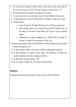 Computing fundamentals lab record - Polytechnics | DOCX | Computer Peripherals | Computing