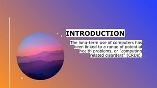 COMPUTING HEALTH AND SAFETY FOR THE STUDENT | PPTX