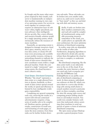 Computing in the clouds weiss | PDF